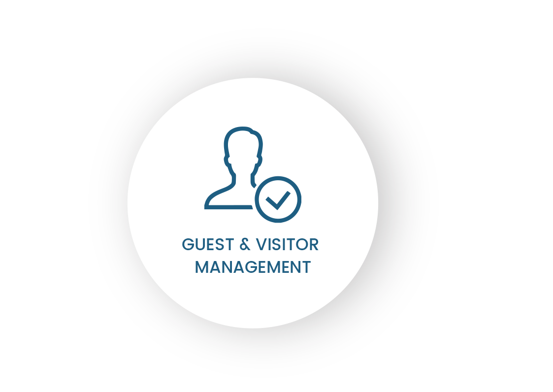 Track guests enter and out from society premises everyday