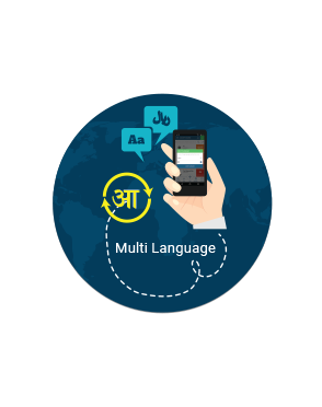 Multi language Support - Easy to use and simple to understand